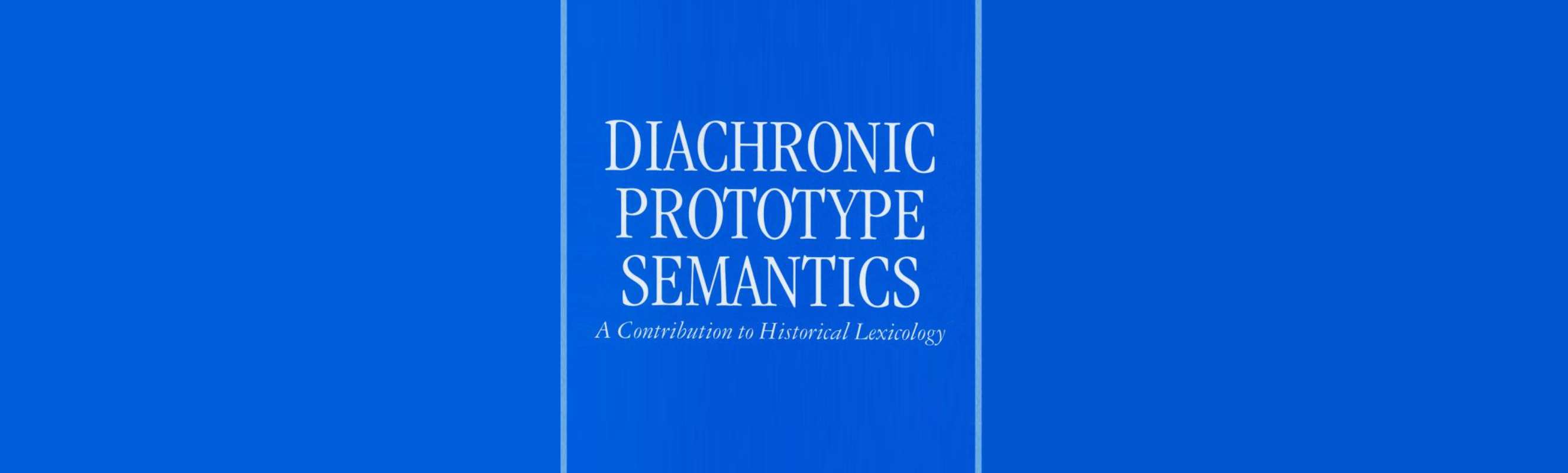 Diachronic Prototype Semantics – Koine-Greek