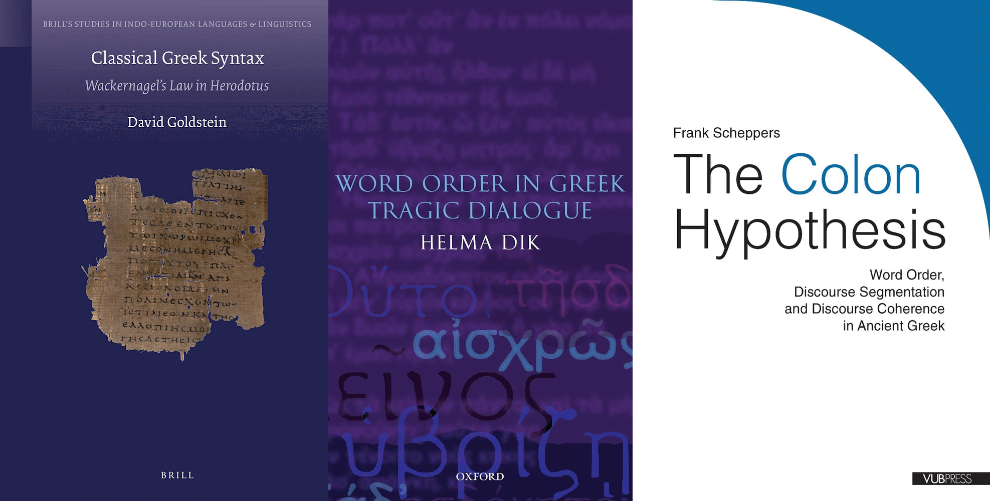 A brief note on Greek word order – Koine-Greek